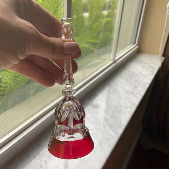 Bleikristall | Accents | Bleikristall Lead Crystal Bell 24 Ruby Red ...